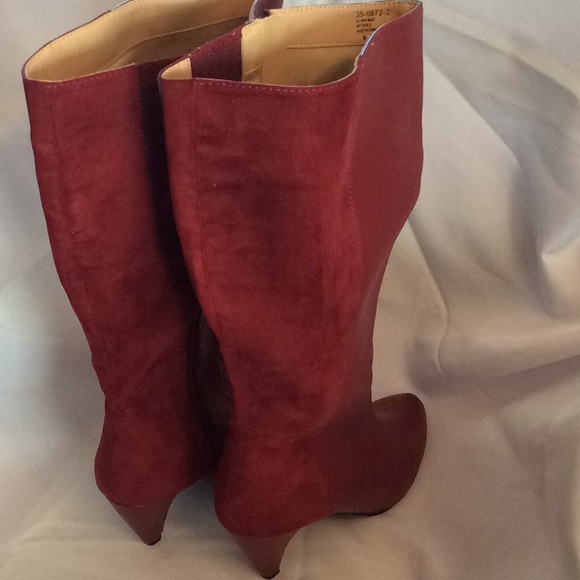 Style & Co. | Shoes | Knee Length Red Boots | Poshmark